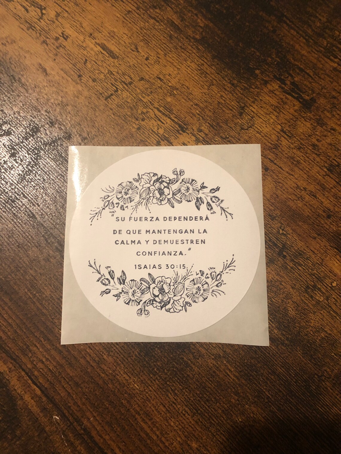 JW Scripture Stickers/ Isaiah 30:15 Stickers/jw Stickers | Etsy