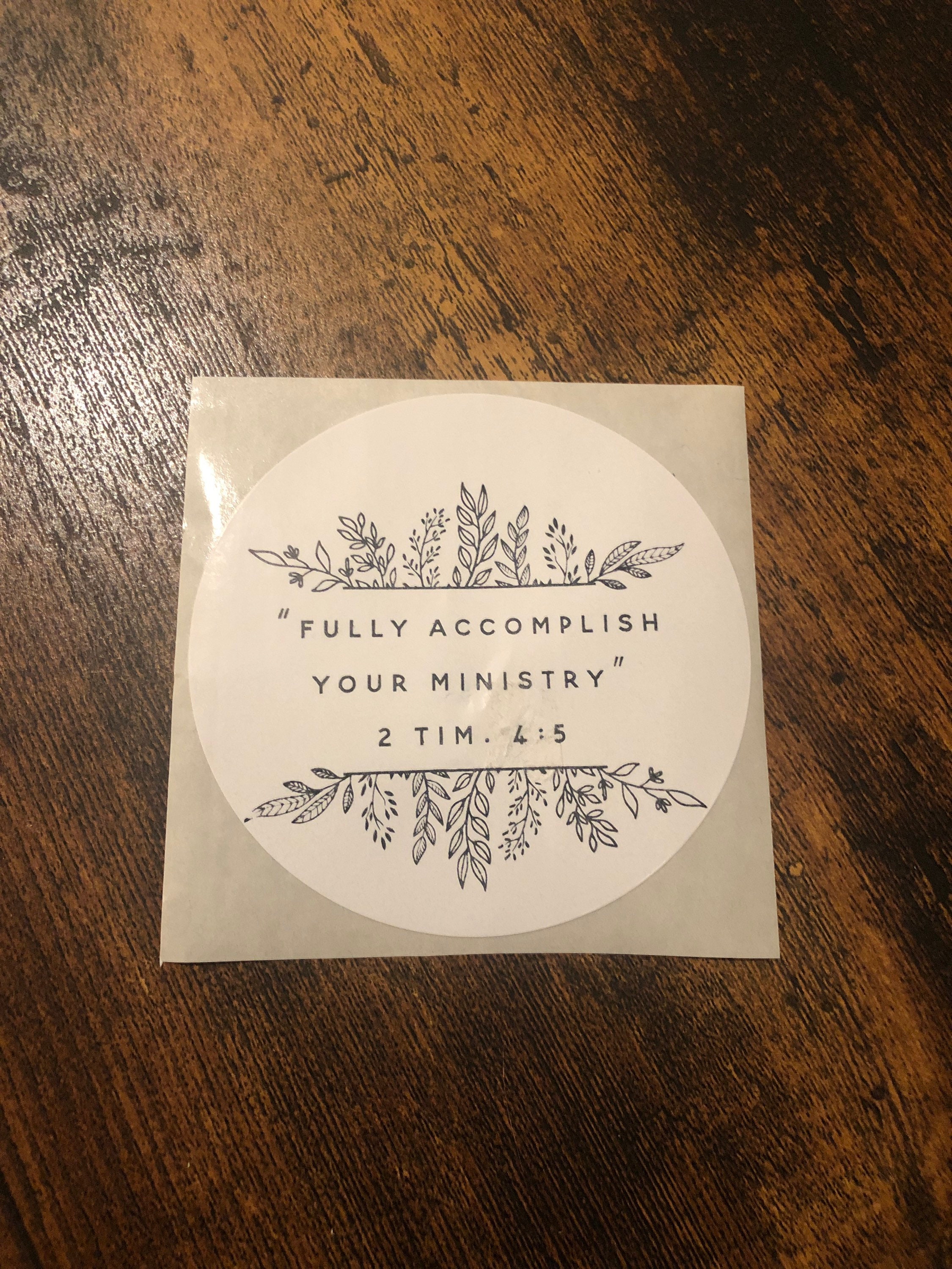 JW Pioneer Sticker/ JW Pioneer School/ JW sticker/ English | Etsy