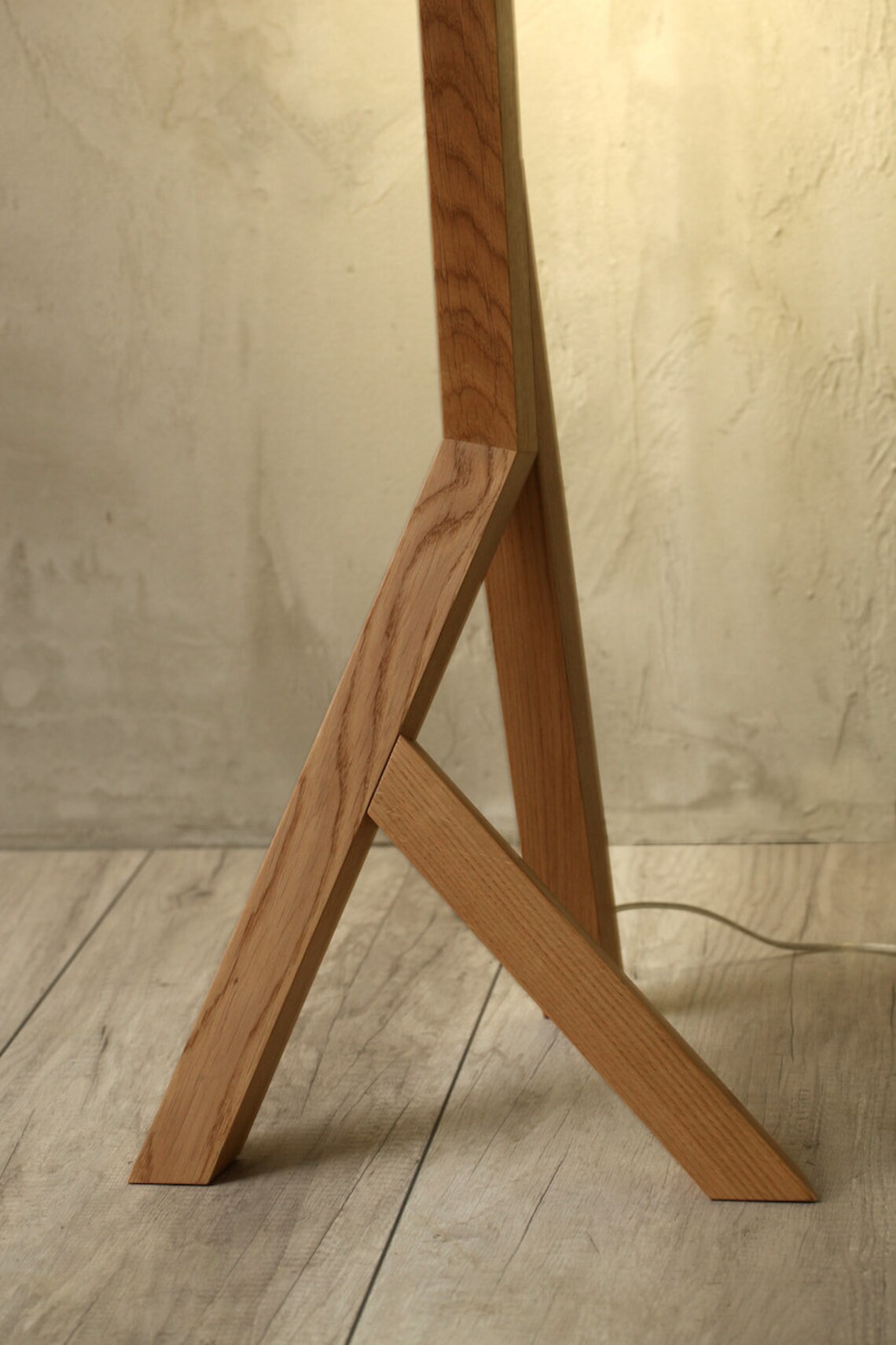 Floor Wood Lamp Wooden Root Stand Tall Floor Lamp Loft FIESTA High-end ...