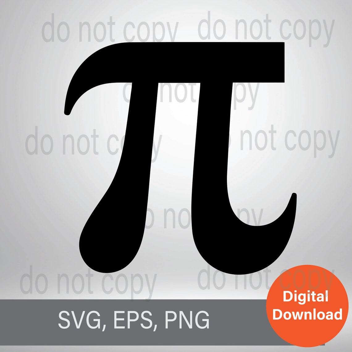 Pi Symbol Svg, 3.14 Svg, Pi Day Svg, Math Teacher Gift, Digital ...
