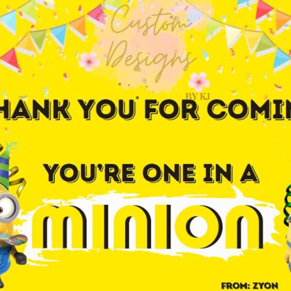 Minions Graduation - Etsy