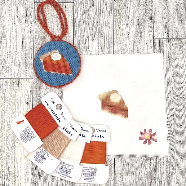 Needlepoint Pie Canvas - Etsy