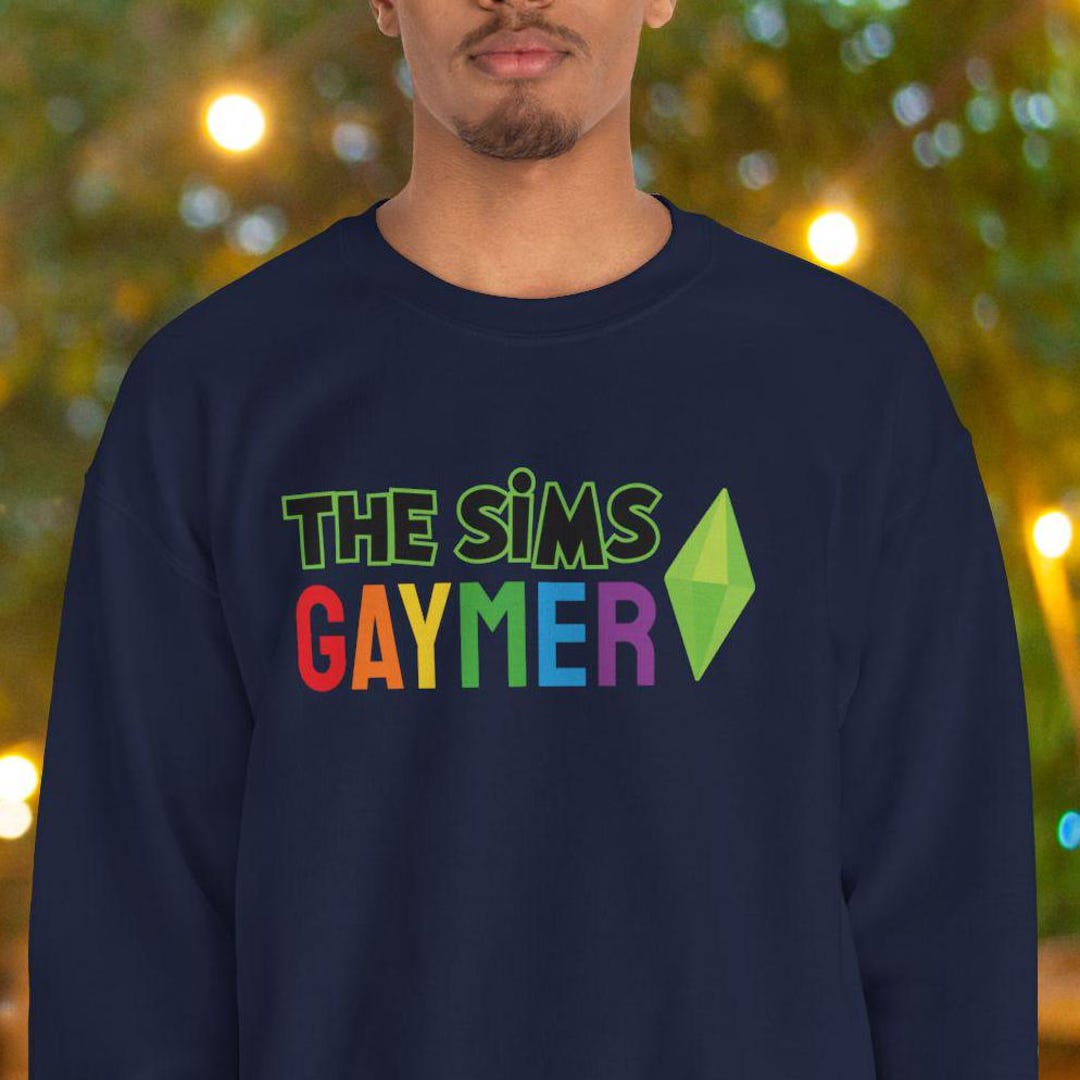 The SIMS Gaymer, LGBTQ Gamer, the SIMS Video Game Unisex Heavy Blend ...