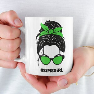 Sims Girl, Simmer Girl, the Sims Video Game, Fan Merchandise White ...