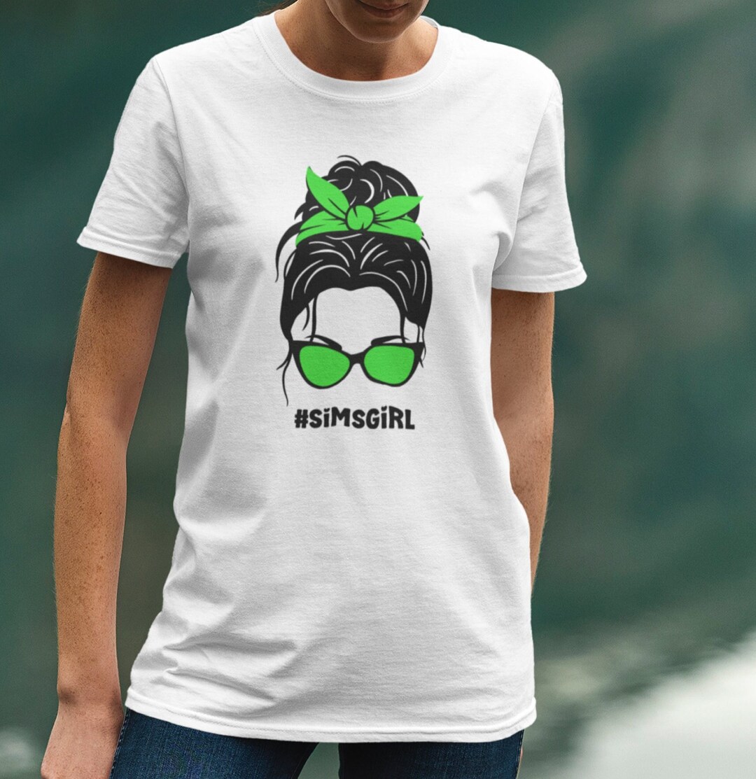 Sims Girl, Simmer Girl, the Sims Video Game, Fan Merchandise Short ...