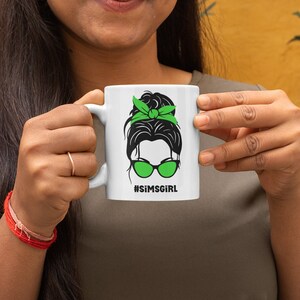 Sims Girl, Simmer Girl, the Sims Video Game, Fan Merchandise White ...