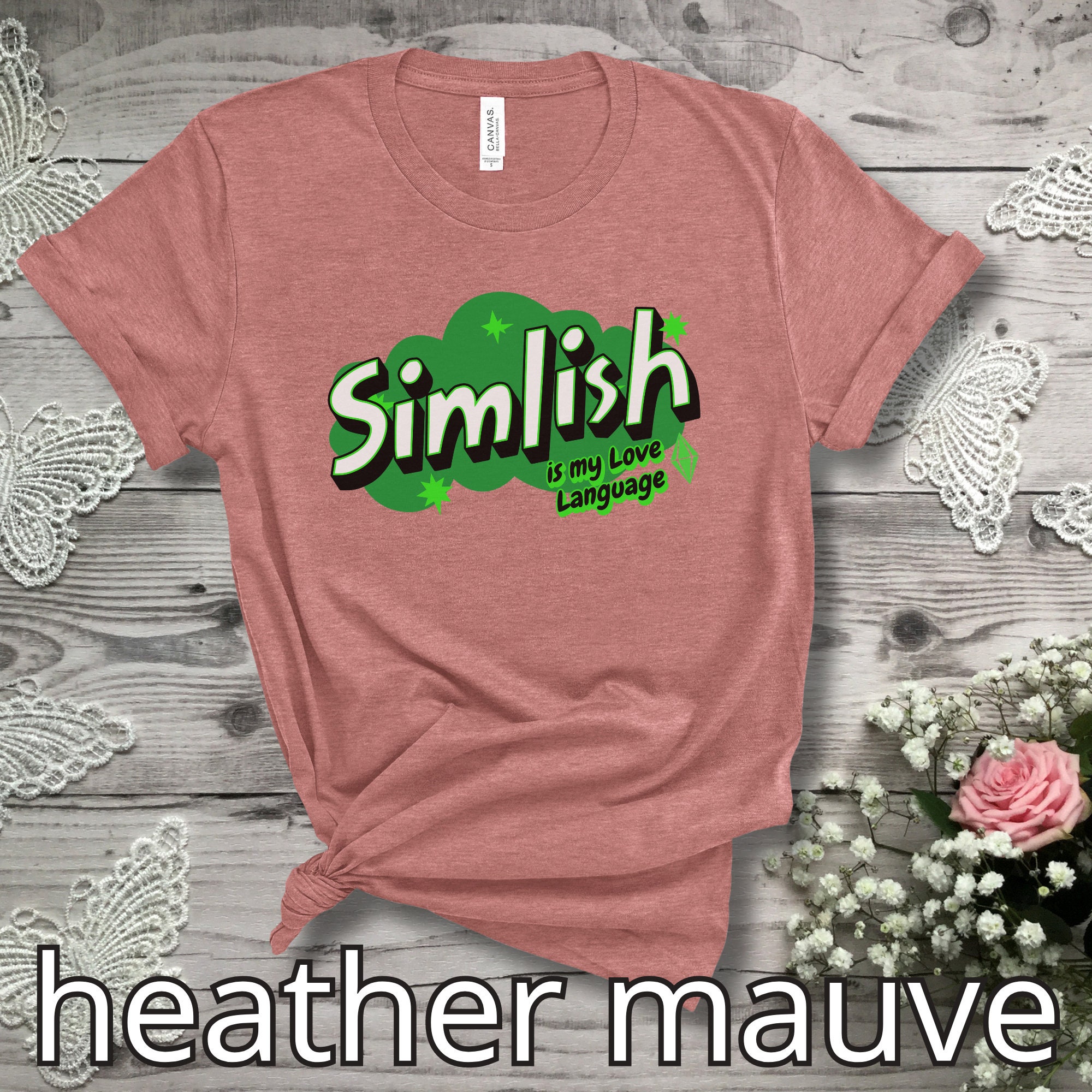 Simlish is My Love Language Unisex Shirt the Perfect Gift - Etsy UK