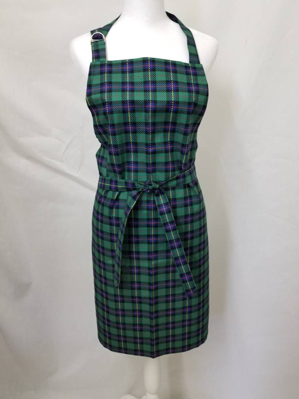 Tartan Plaid Apron Apron for Women Organic Cotton Apron | Etsy