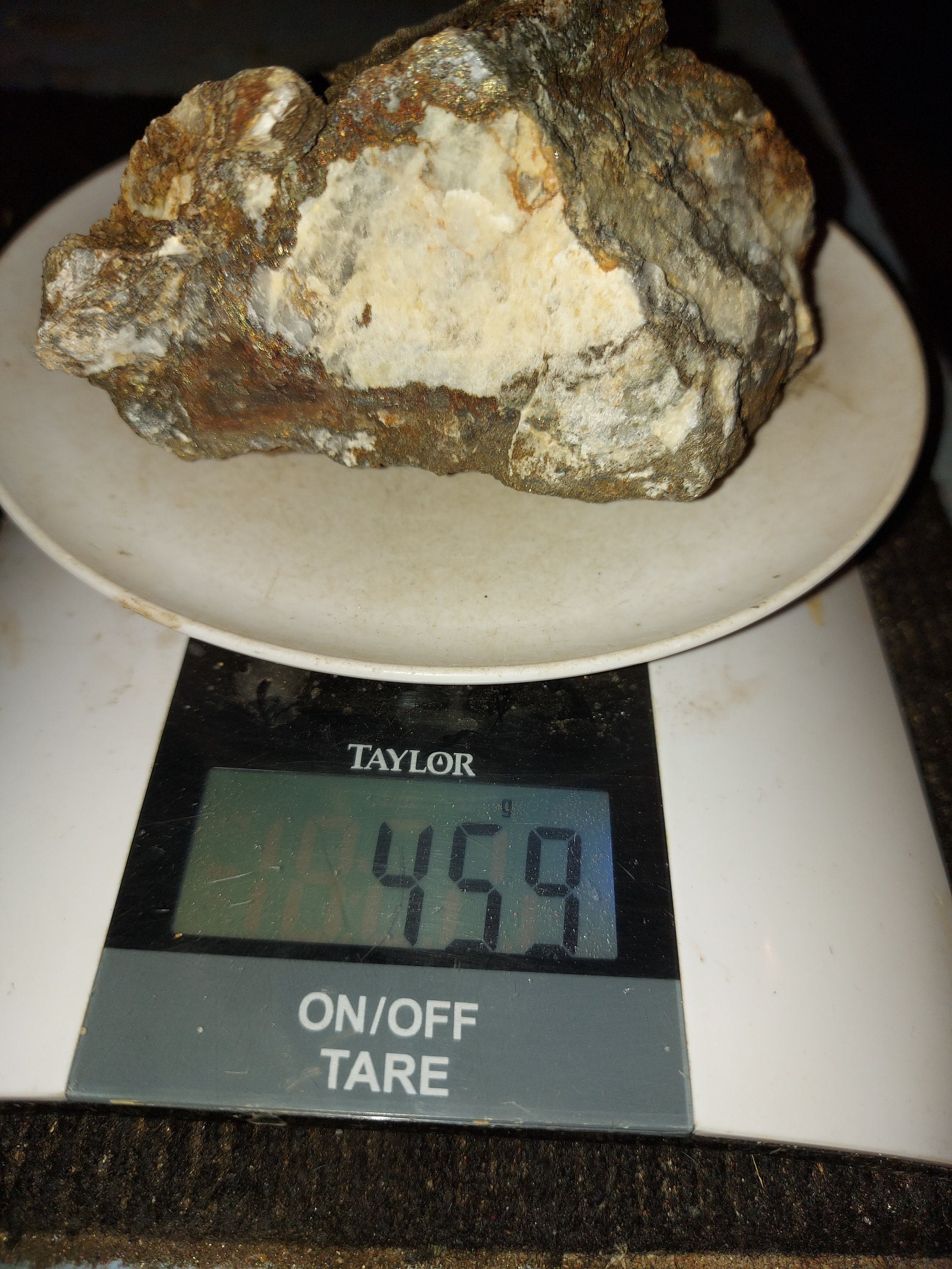 Gold, Silver, and Copper Bearing Ore Sample - 459 Grams - Etsy
