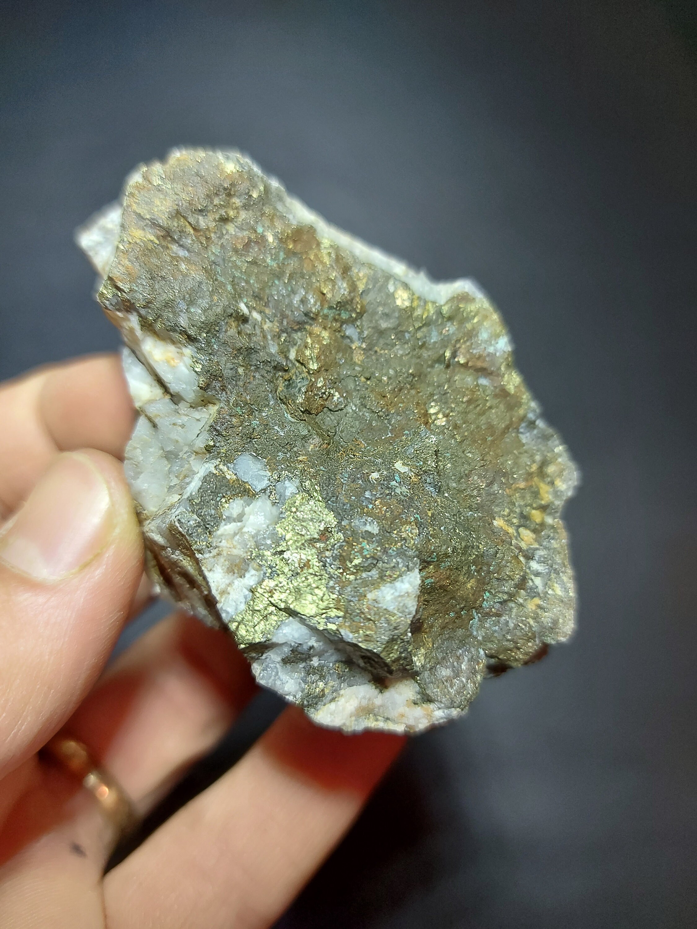 Gold, Silver, and Copper Bearing Ore Sample 196 Grams - Etsy