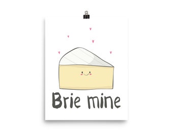 Brie pun | Etsy