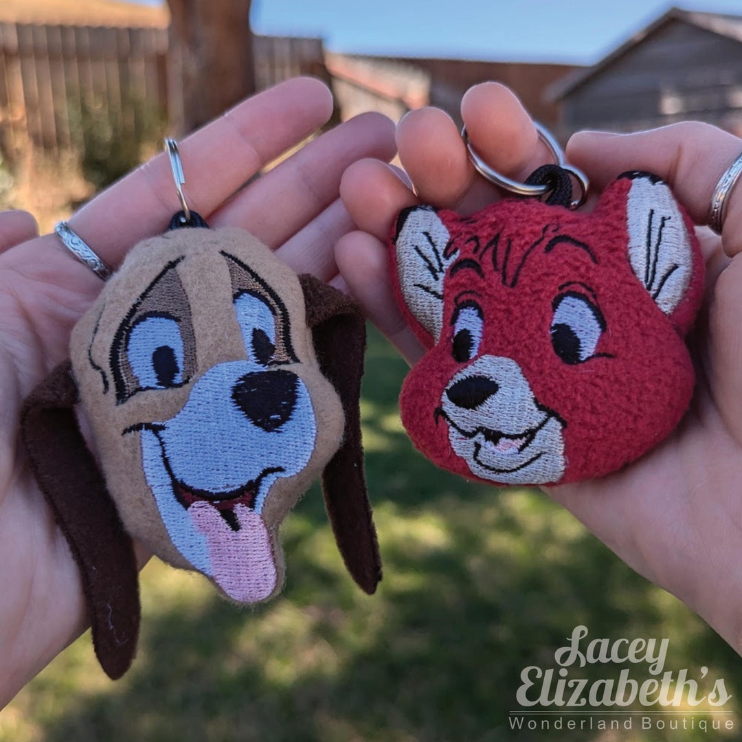 Tod & Copper Inspired Keychain Friends - Etsy