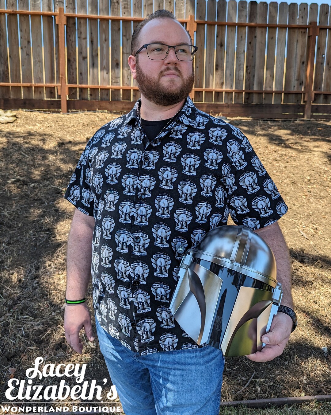 Star Wars Mandalorian Shield Shirt With Pocket - Etsy