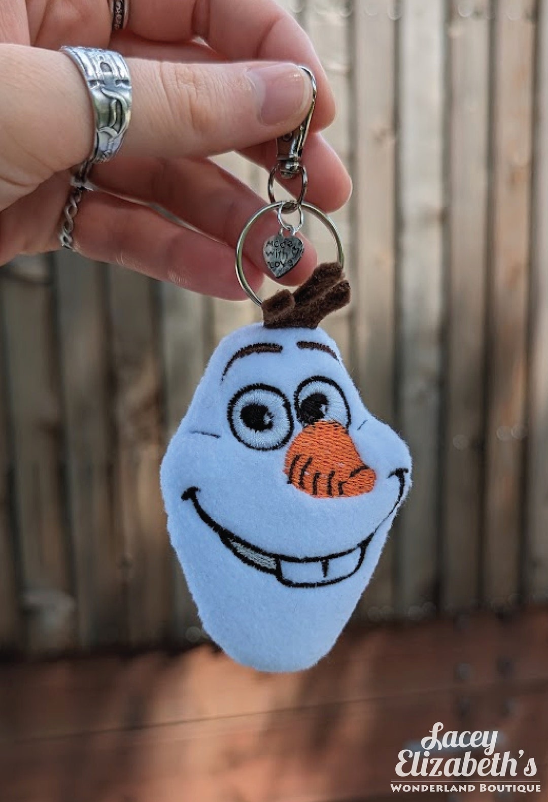 Olaf Inspired Keychain Friend - Etsy