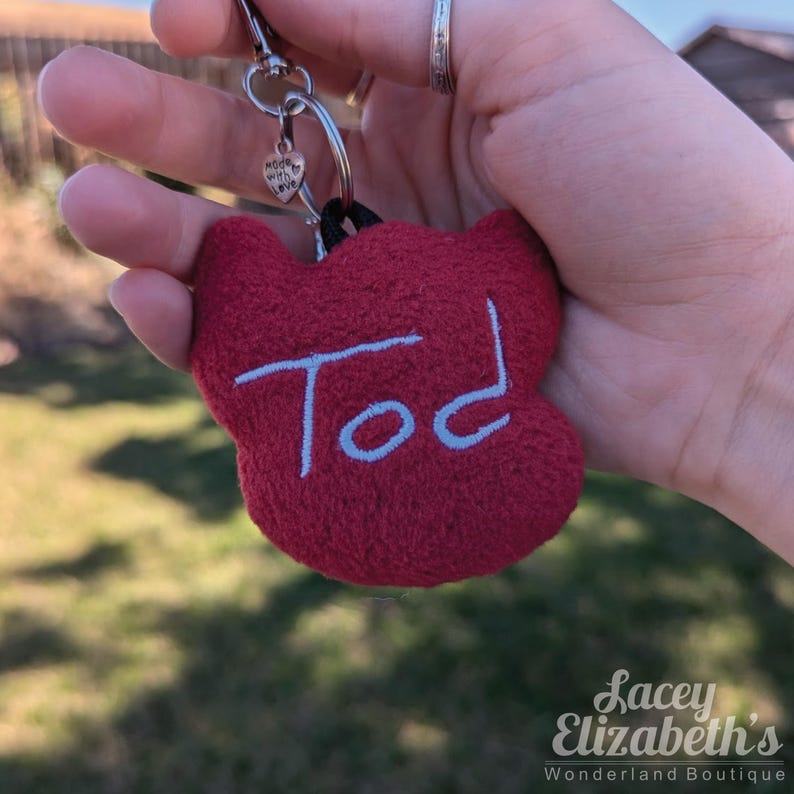 Tod & Copper Inspired Keychain Friends - Etsy