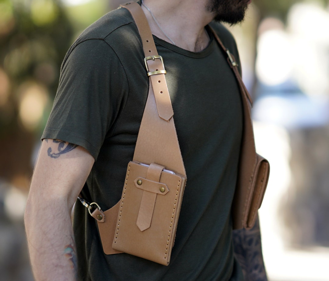 Handmade Leather Holster Bags, Vintage Hidden Belts, Mens & Women ...