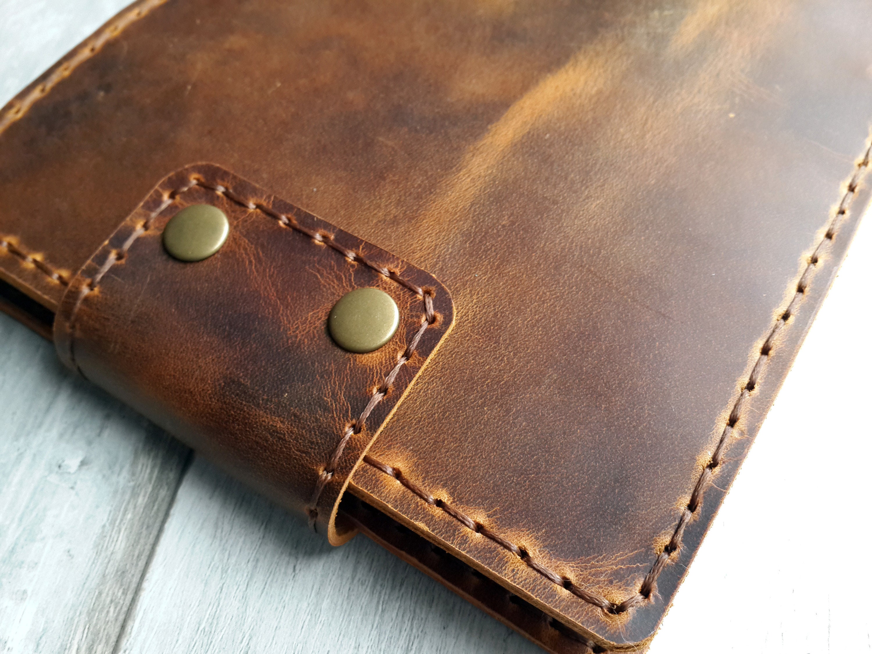 Rustic Leather A5 Sketchbook Cover Leather Drawing Book Cover | Etsy