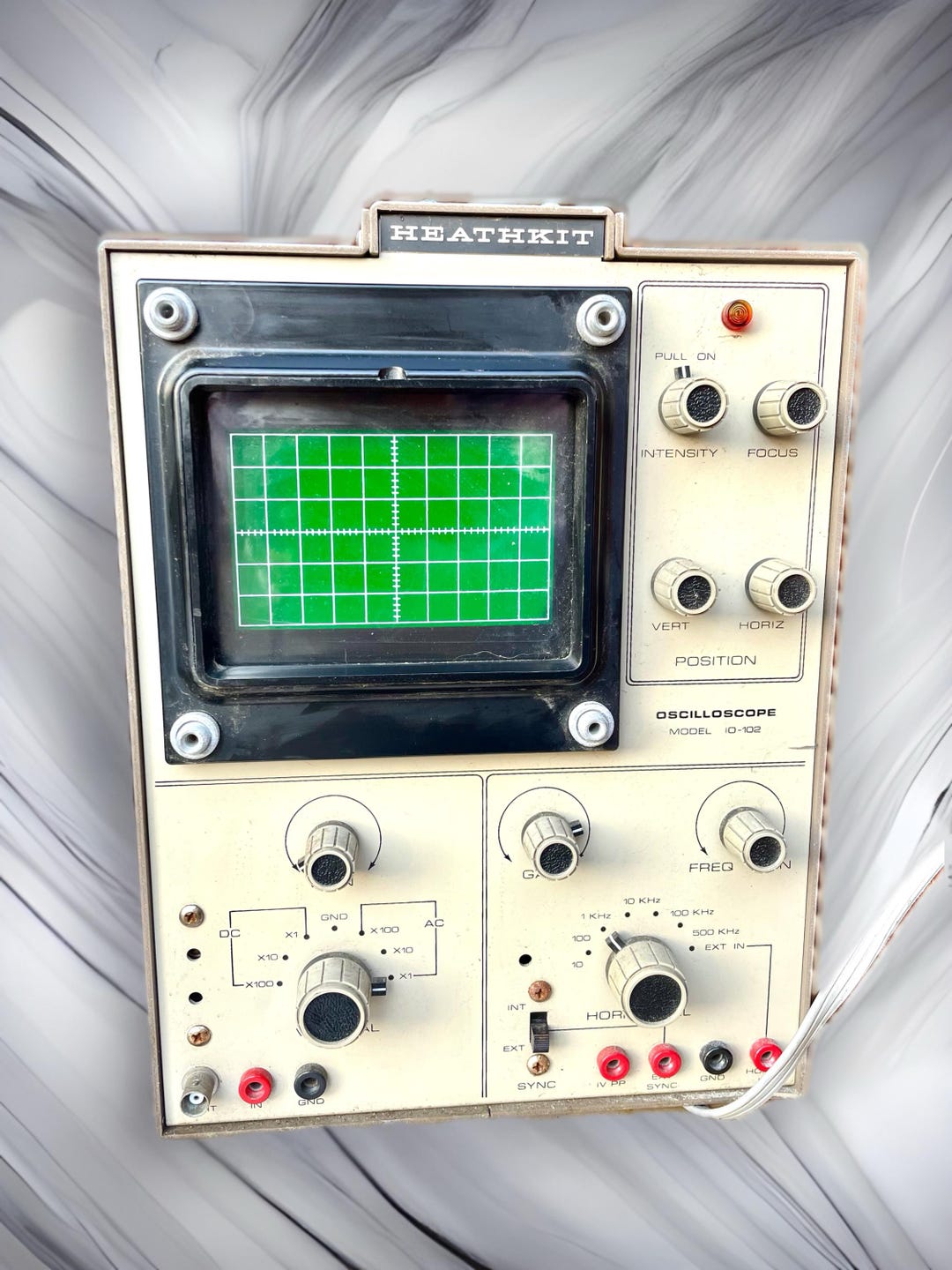 Vintage Laboratory Heathkit Model 10-102 Oscilloscope Lab Equipment - Etsy