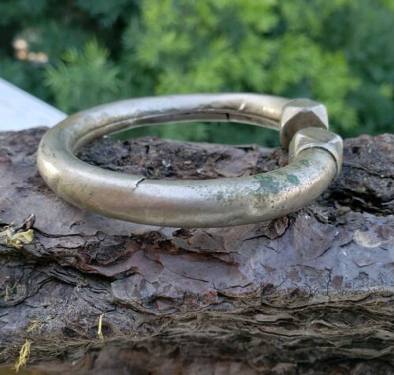 Rajasthan Ethnic Tribal Mixed Metal Gypsy Bracelet | Etsy