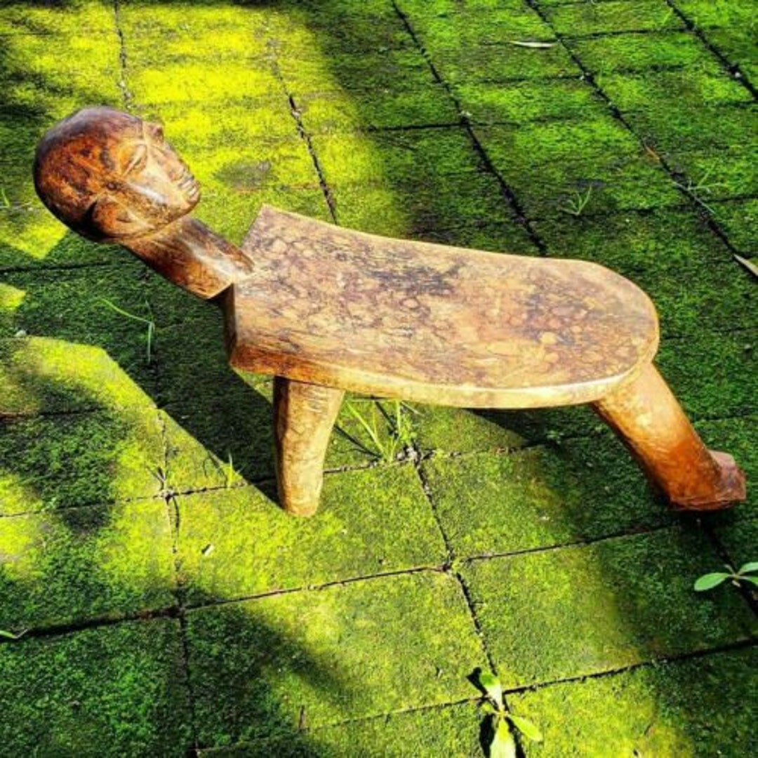 Antique African Tribal Lobi Wood Carved Man Stool From Burkina Faso - Etsy