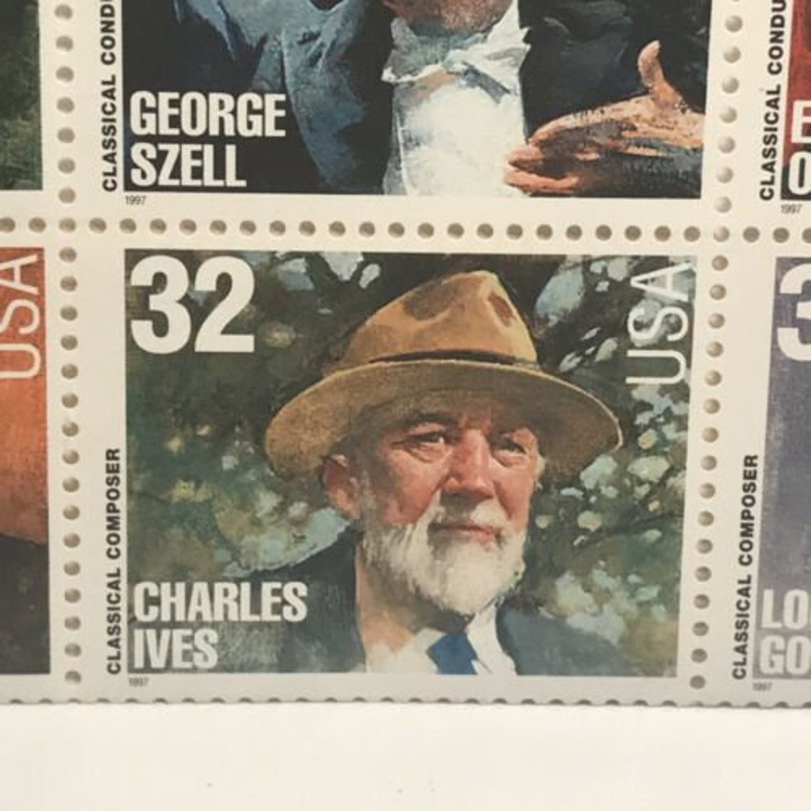 Classical Composers & Conductors Legend of American Music Series Stamps ...