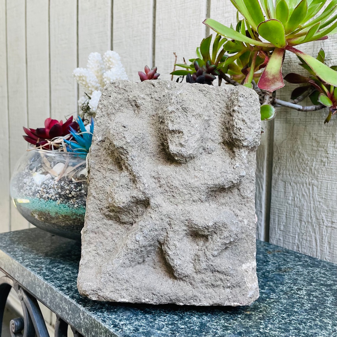 Antique Stone Carved Rock Monkey God Spiritual Deity Primitive - Etsy