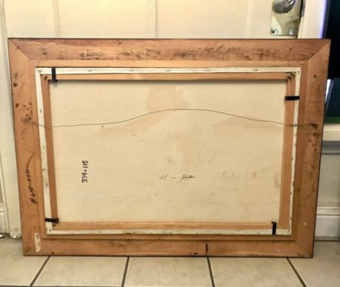 Rare Southwest Original Oil on Canvas Signed Artist R. Gisson - Etsy