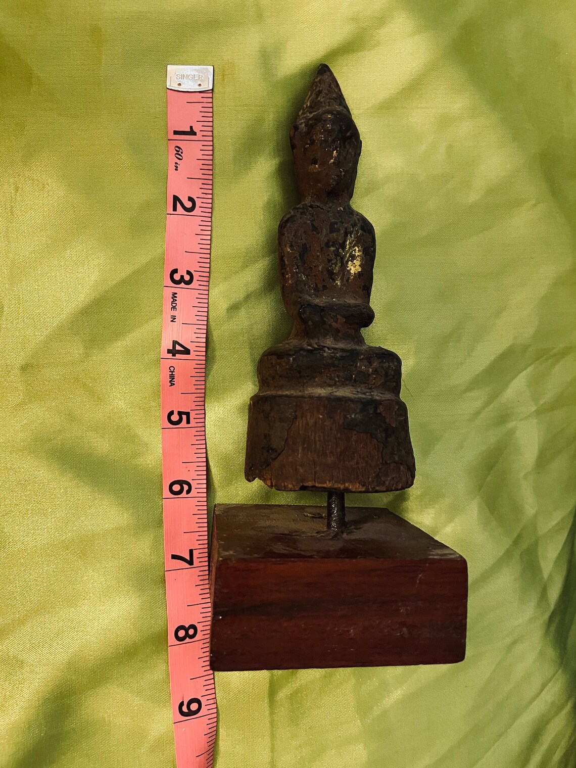 Antique Spiritual Deity Seated Buddha Relic Thai Temple Piece - Etsy