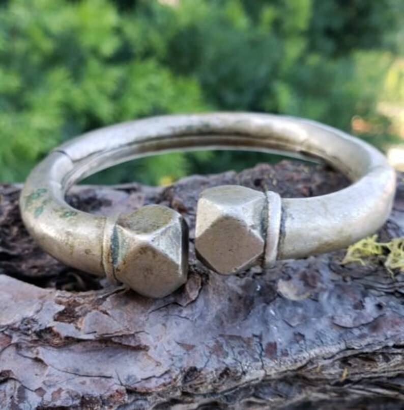 Rajasthan Ethnic Tribal Mixed Metal Gypsy Bracelet - Etsy