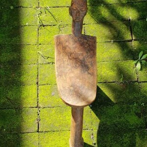 Antique African Tribal Lobi Wood Carved Man Stool From Burkina Faso - Etsy