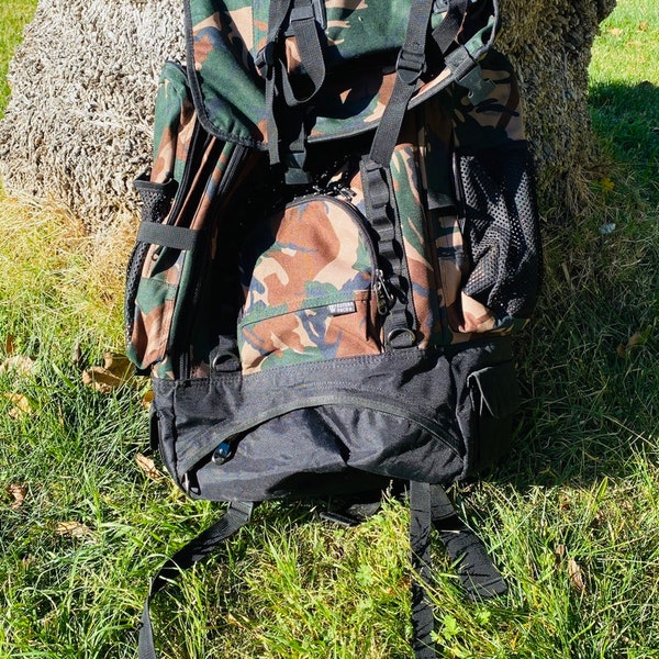 Camo Backpack - Etsy