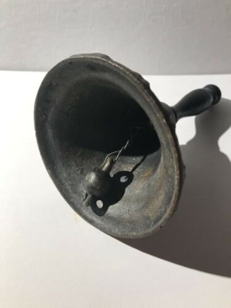 Antique Cast Iron Dinner Supper Bell soups On - Etsy