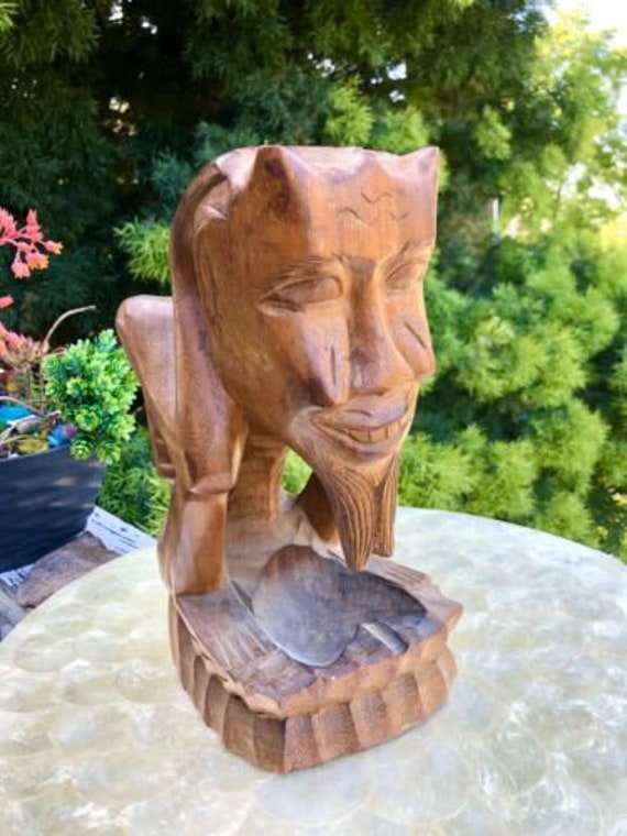 Tiki Man Statue