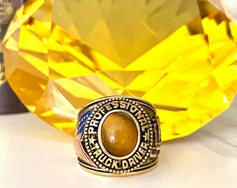 Truck Driver Ring - Etsy