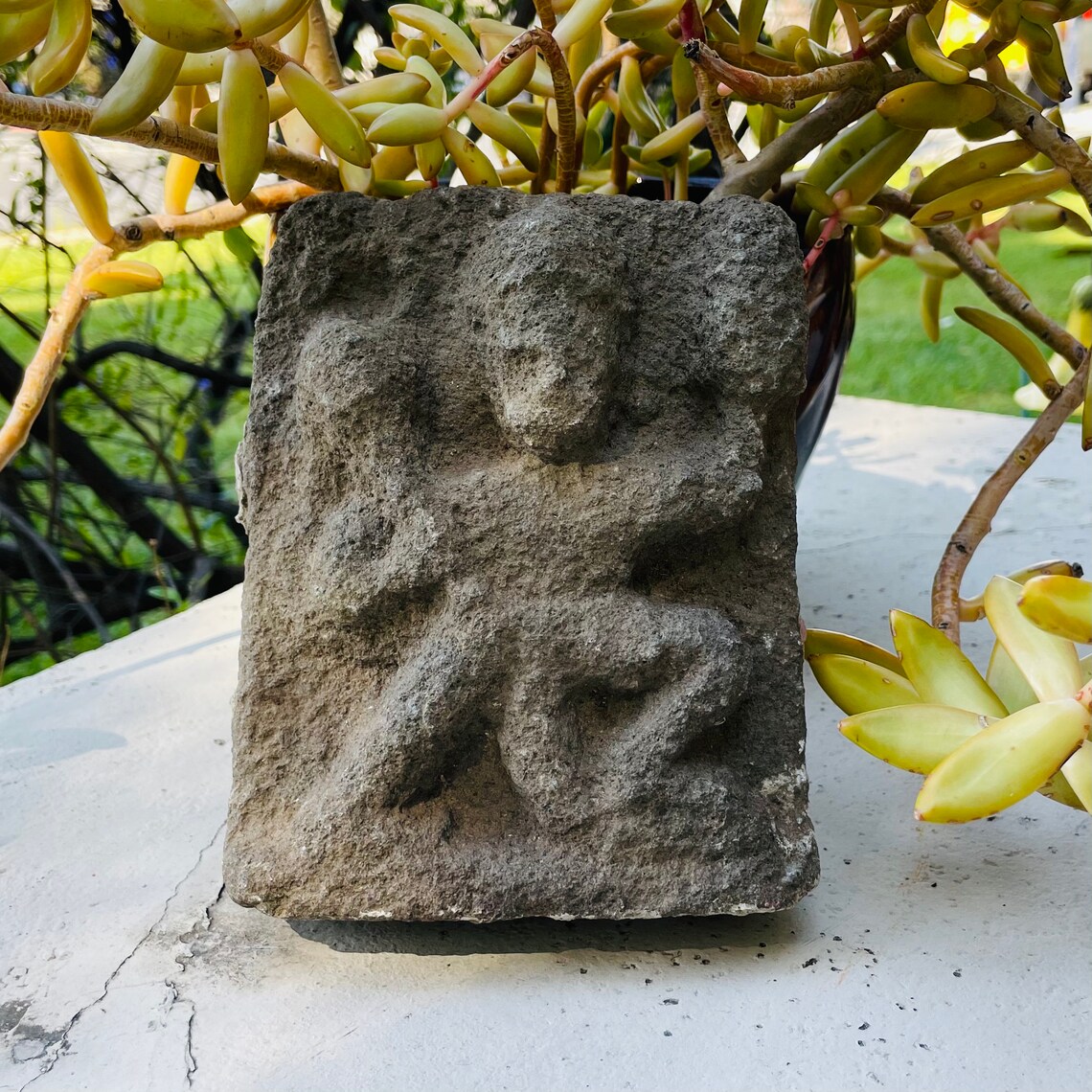 Antique Stone Carved Rock Monkey God Spiritual Deity Primitive - Etsy