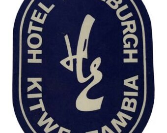 Vintage Hotel Reynolds Paris France. Luggage Label Digital - Etsy