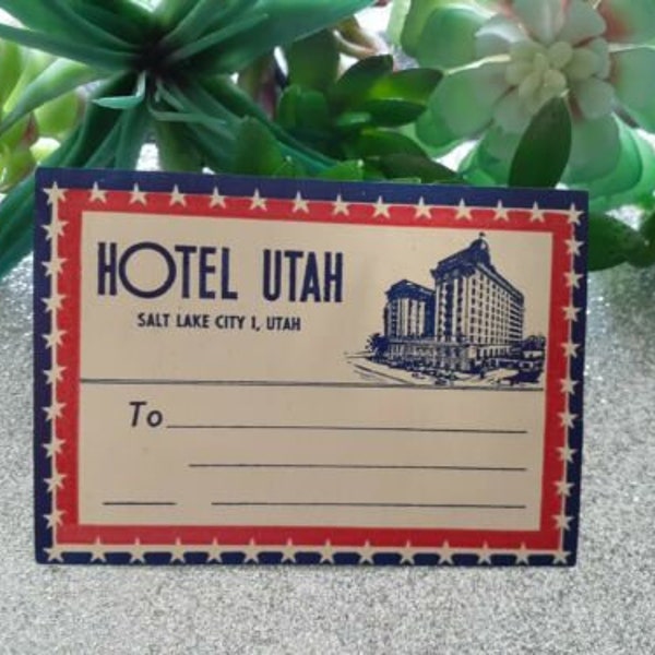 Hotel Luggage Labels - Etsy