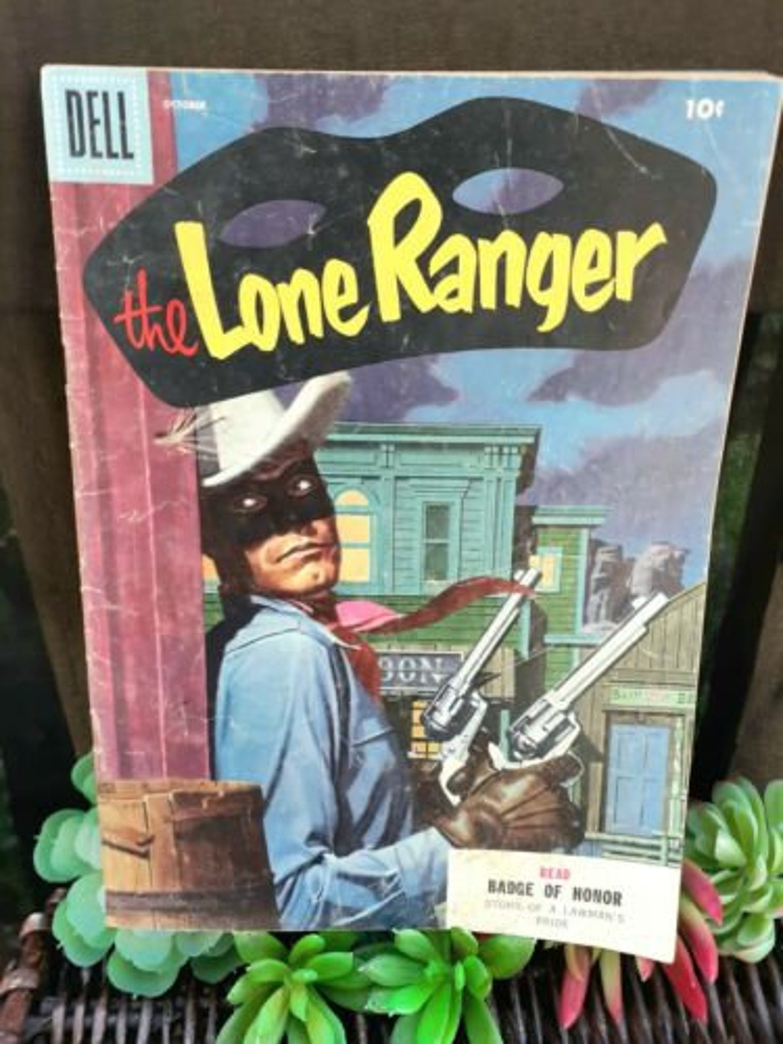 Vintage the Lone Ranger Comic Book Vol 1 88 October 1955 Dell - Etsy