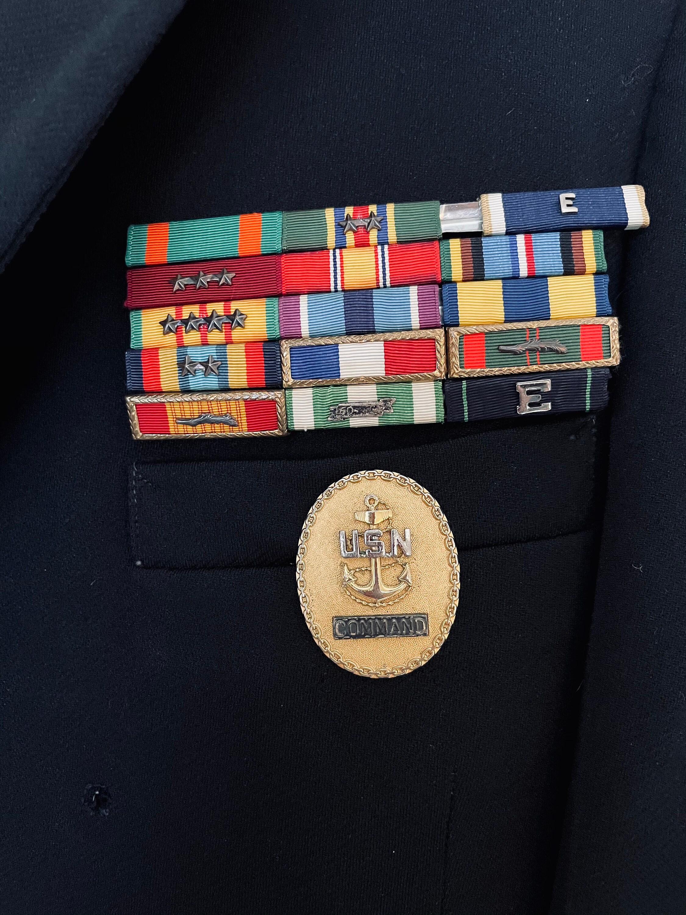 U.S Navy USN Naval Military Gold Stripes Patriot Pins Service Dress ...
