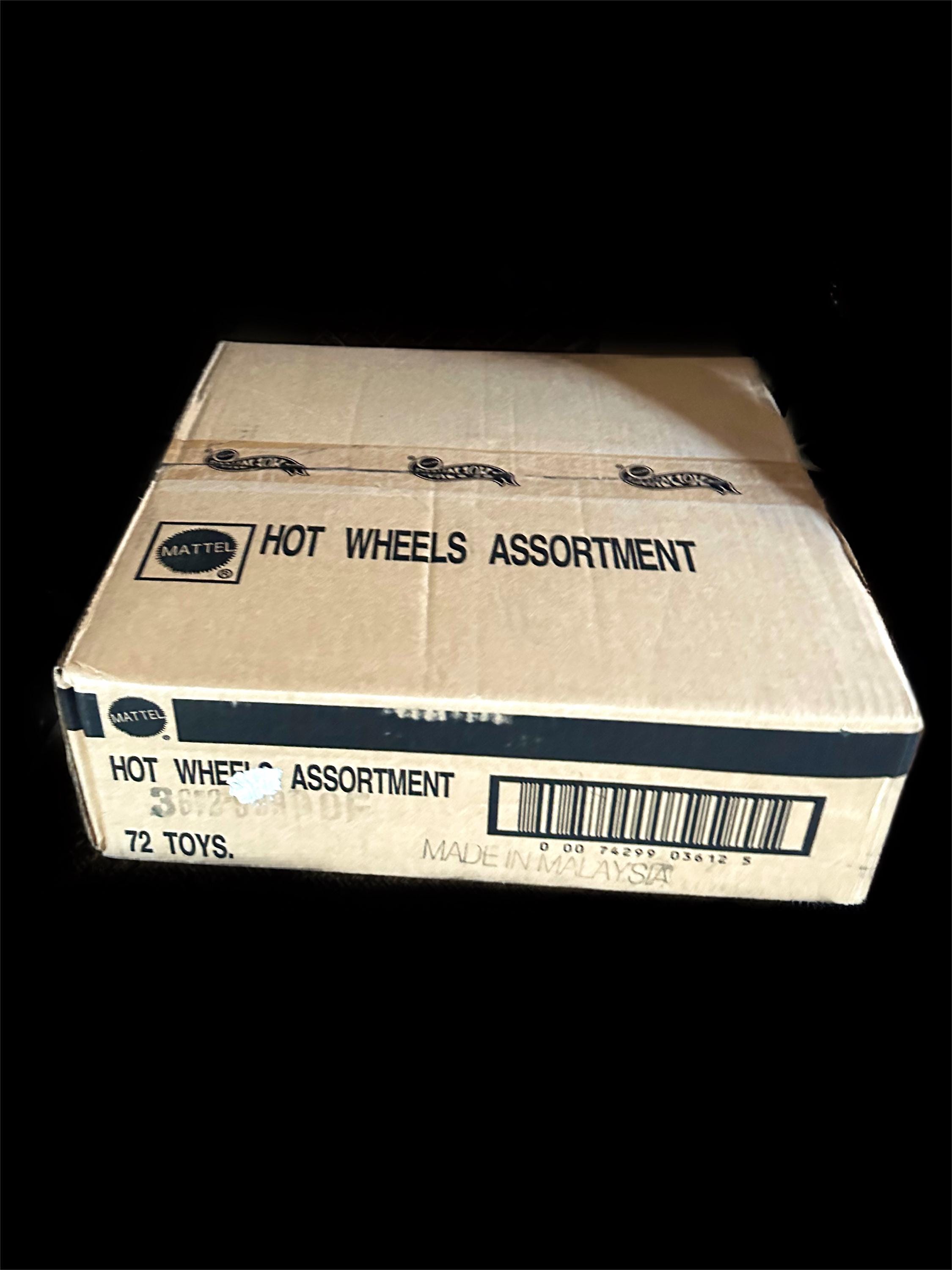 Factory Sealed Mattel Hot Wheels Case – 72 Assorted Cars Brand New ...