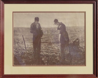 The Angelus Print | Etsy