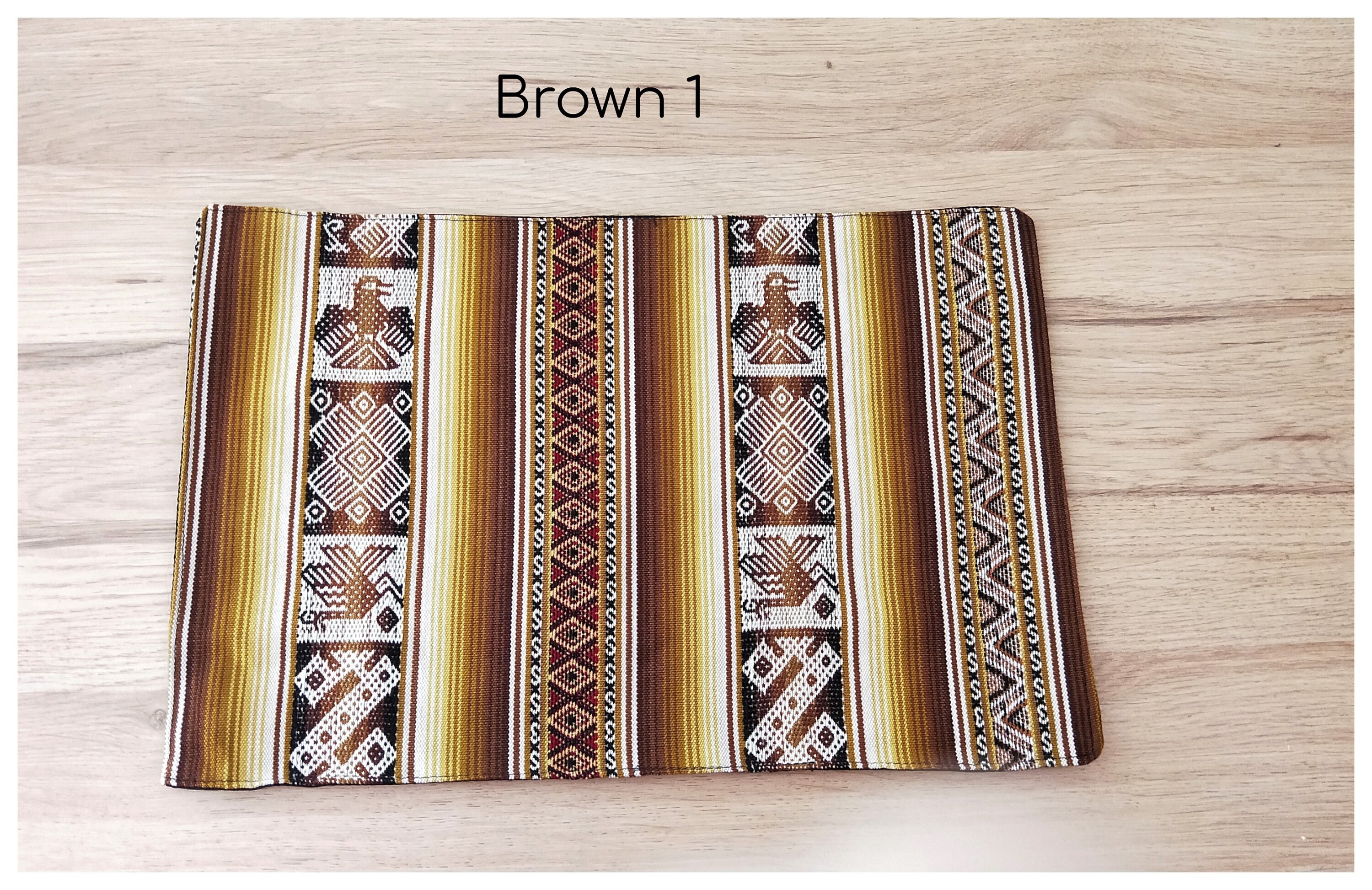 Table Placemats Peruvian Textile Placemats Set of 2 - Etsy Australia