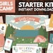 Editable Young Women Girls Camp Packing List Digital Download - Etsy