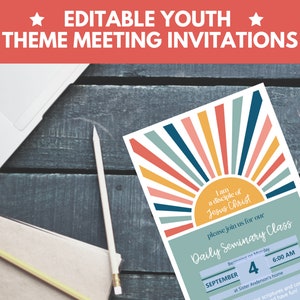 2024 I Am a Disciple of Jesus Christ LDS Youth Theme Meeting ...