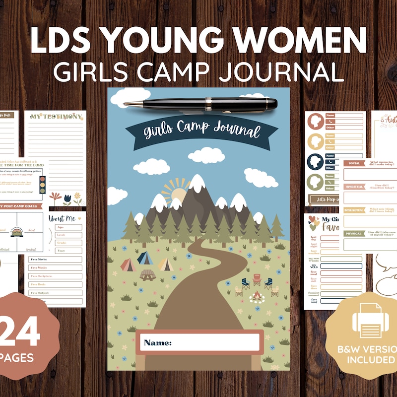 Camping Journal - Etsy