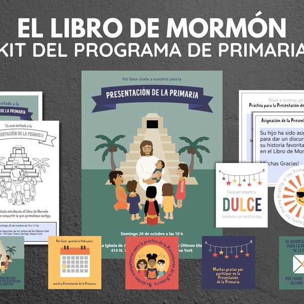 Lds Primary Program - Etsy