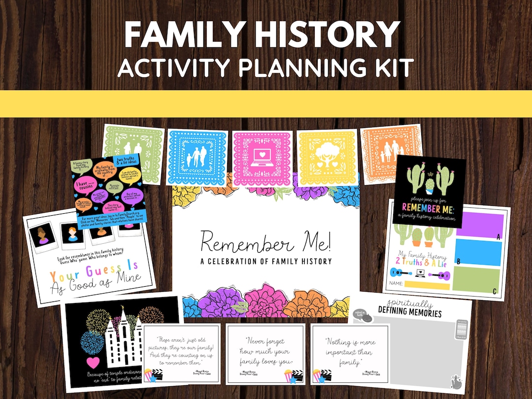 LDS Family History Celebration | Remember Me | Primary, Young Women ...