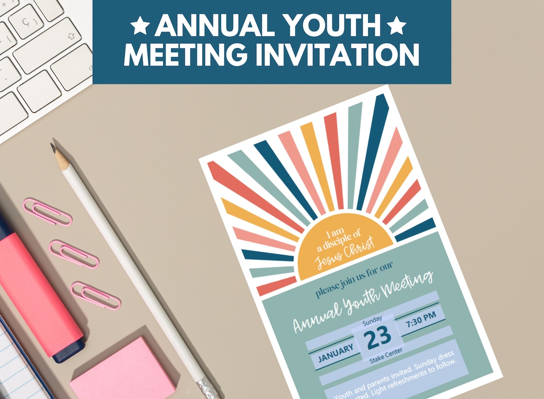 2024 I Am a Disciple of Jesus Christ LDS Annual Youth Meeting ...