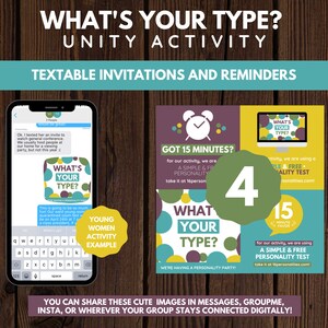 What's Your Type? | LDS Young Women or Relief Society Unity Friendship ...