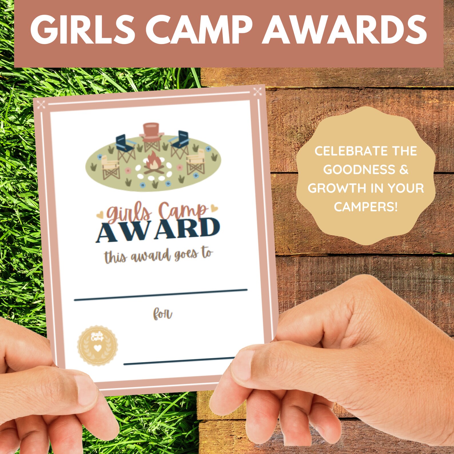 LDS Girls Camp Awards for Young Women Nature Themed - Etsy